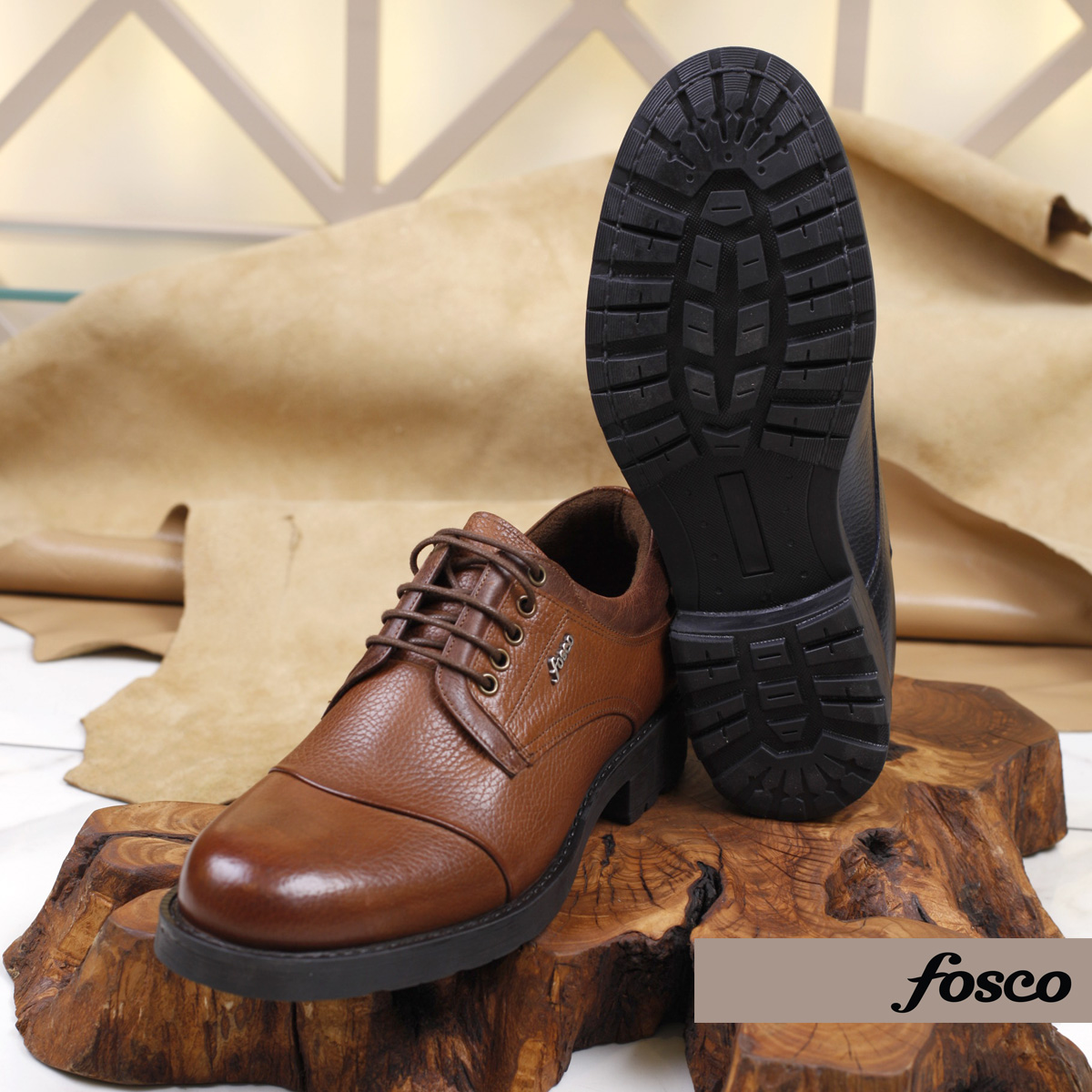 Wholesale Winter Men's Causal Leather Shoes 7520 771 603 - Fosco Shoes