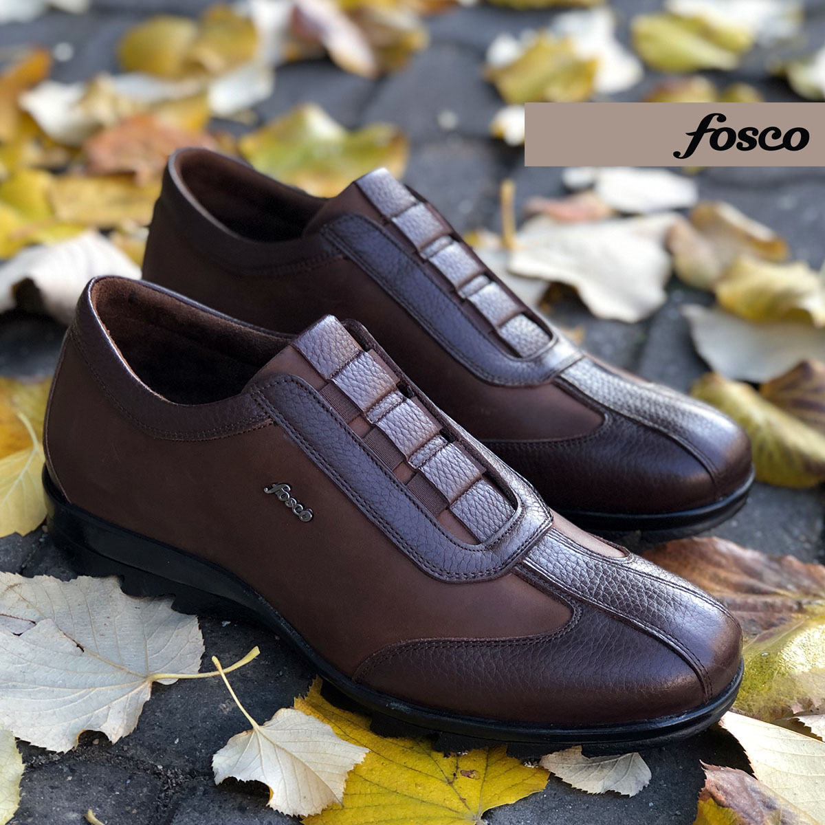 Wholesale Winter Men's Causal Leather Shoes 9534 553 636 - Fosco Shoes