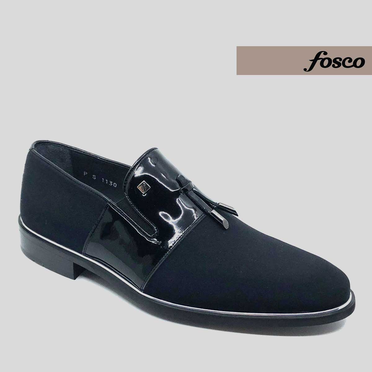 Fosco Wholesale Genuine Leather Men’s Classical Shoes 1130 Black ...